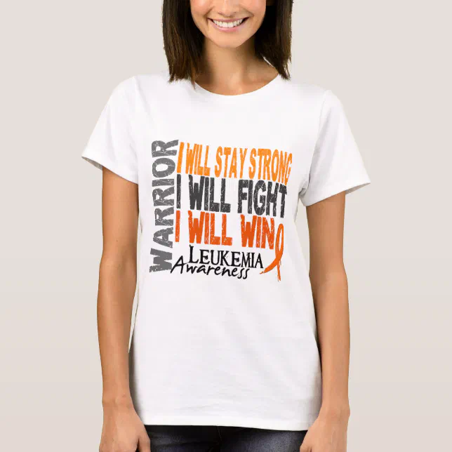 Leukemia Warrior T-Shirt | Zazzle