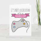 Level Up Birthday Card | Zazzle.com