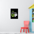 Level Up, Motivational Video Game, Gamer, Gaming Poster | Zazzle