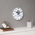 "Level up!" retro gaming RPG clock | Zazzle