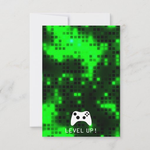 Level Up Video Game Game Truck Birthday Party Invitation | Zazzle