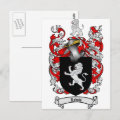 Lewis Family Crest - Lewis Coat of Arms Postcard | Zazzle