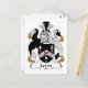 Lewis Family Crest Postcard | Zazzle
