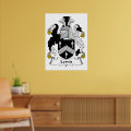 Lewis Family Crest Poster | Zazzle