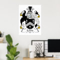 Lewis Family Crest Poster | Zazzle