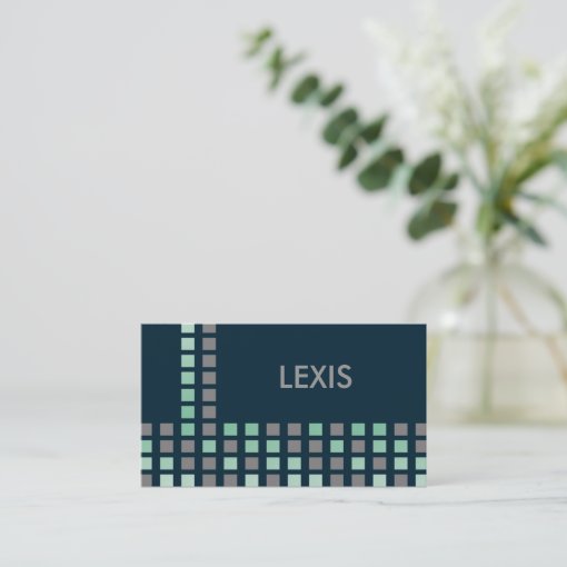Lexis Business Cards | Zazzle