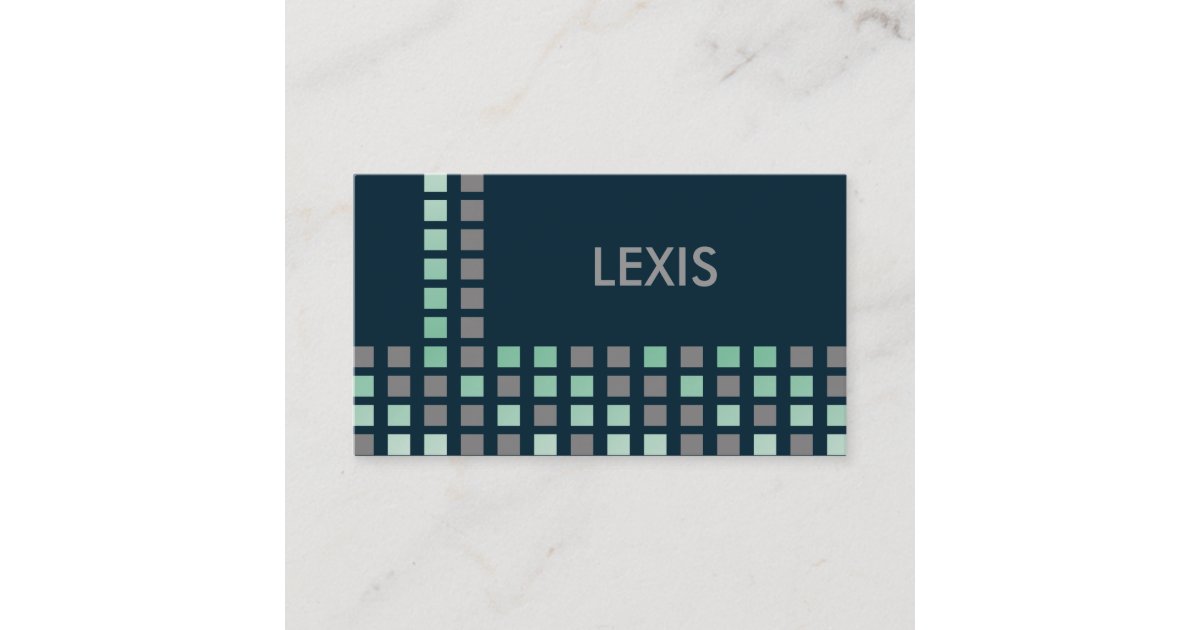 Lexis Business Cards | Zazzle