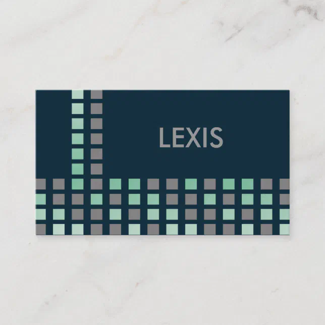 Lexis Business Cards | Zazzle