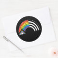 LGBT Ally Flag Progress Pride Flag Straight Ally Classic Round Sticker ...