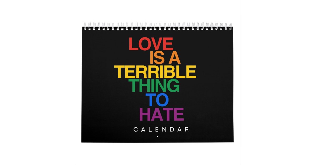 LGBT EQUALITY CALENDAR | Zazzle