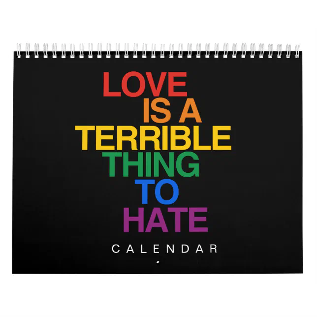 LGBT EQUALITY CALENDAR | Zazzle