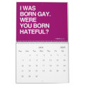 LGBT EQUALITY CALENDAR | Zazzle
