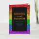 LGBT flag rainbow sparkles gay lesbian wedding Program | Zazzle