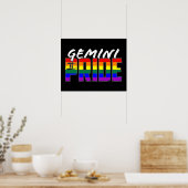 LGBT Gemini Pride Flag Zodiac Sign | Zazzle