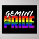 LGBT Gemini Pride Flag Zodiac Sign | Zazzle