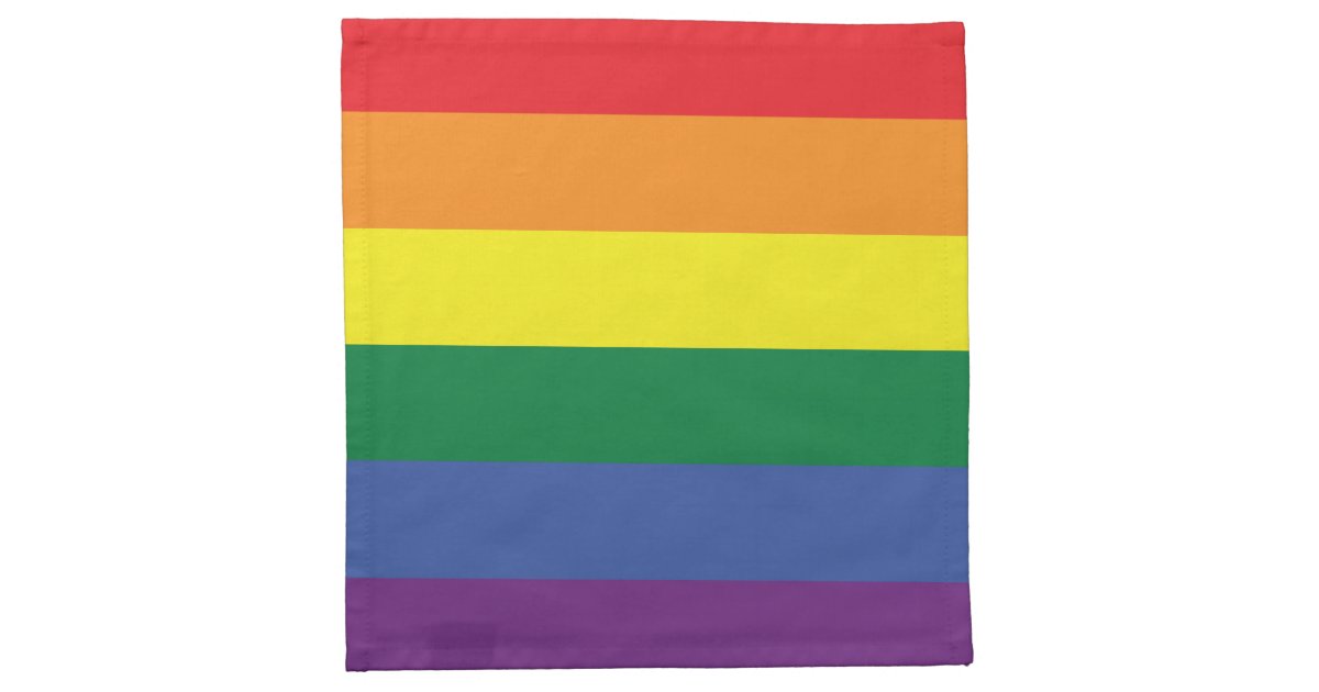 LGBT Pride Cloth Napkin | Zazzle