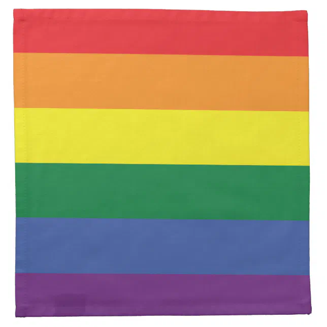 LGBT Pride Cloth Napkin | Zazzle