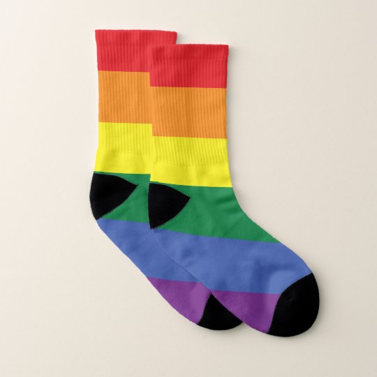LGBT Pride Socks | Zazzle.com