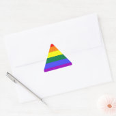 LGBT Pride Stickers (Triangle) | Zazzle