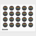 LGBT Pride Support Drag Is Art Not A Crime Classic Round Sticker | Zazzle