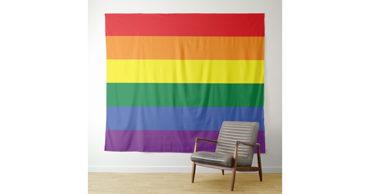 Lgbt Pride Wall Tapestry Extra Large Zazzle