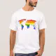LGBT pride world map T-Shirt | Zazzle