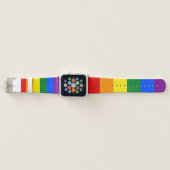 LGBT Rainbow Gay Pride Flag Apple Watch Band | Zazzle