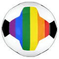 LGBT Rainbow Gay Pride Flag Soccer Ball | Zazzle