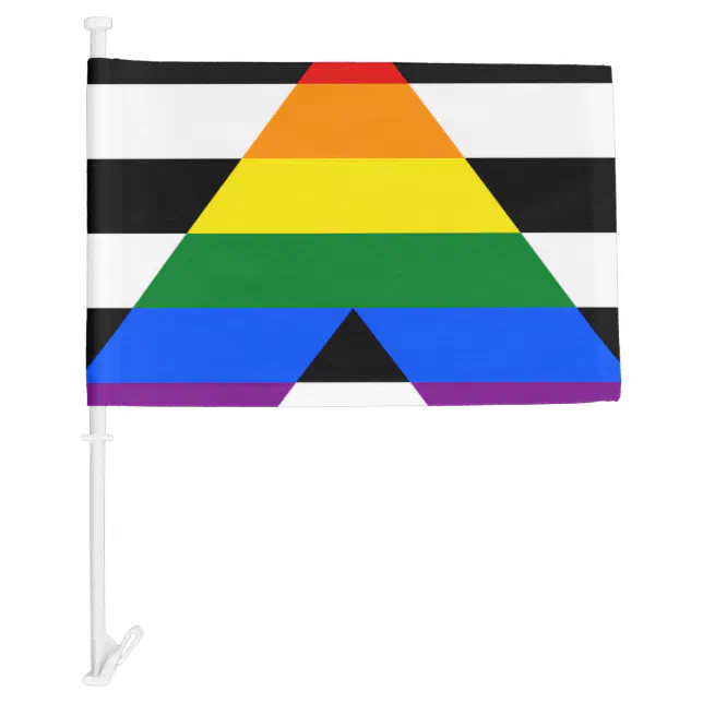 LGBT straight ally flag | Zazzle