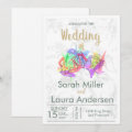 LGBT Women Wedding Invitation | Zazzle