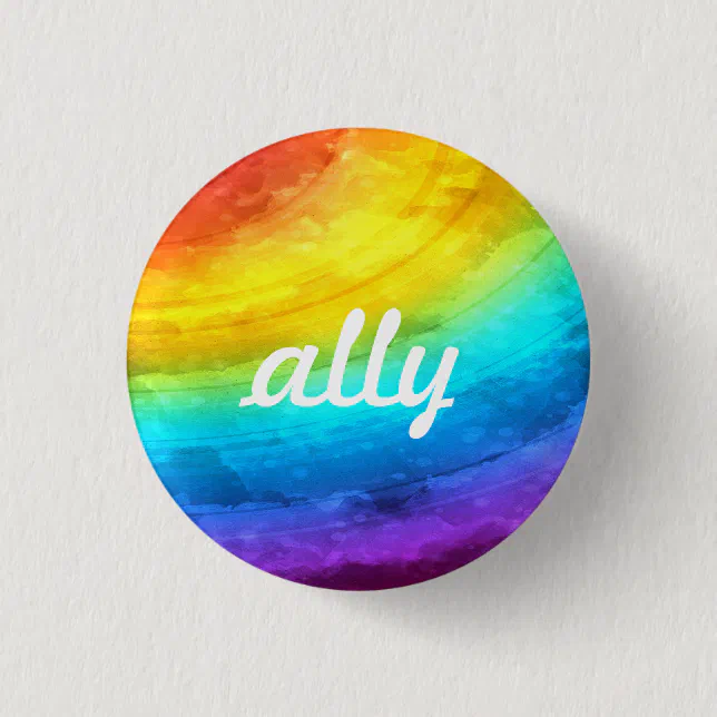 LGBTQ+ Ally Button | Zazzle