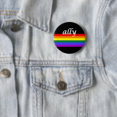 LGBTQ Ally Button | Zazzle