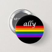 LGBTQ Ally Button | Zazzle