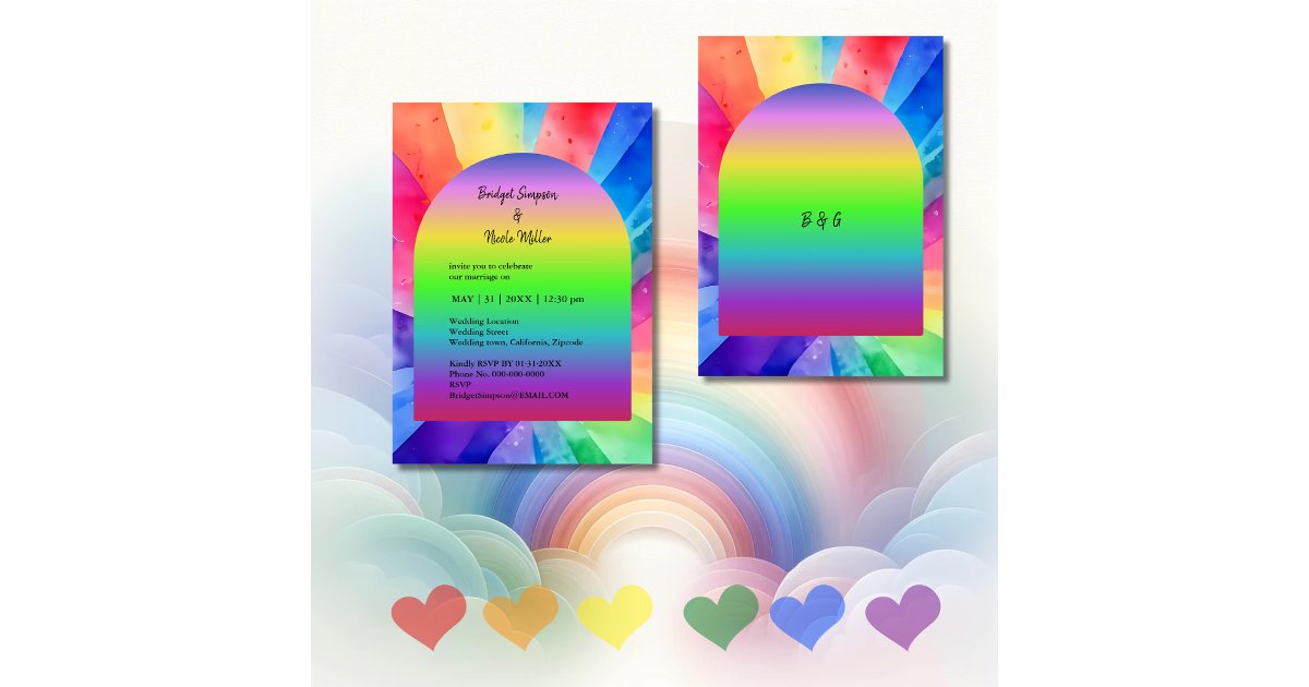 lgbtq human rights wedding Invitation | Zazzle