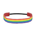 Lgbtq Inclusive diversity rainbow gay pride flag Athletic Headband | Zazzle