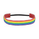 Lgbtq Inclusive diversity rainbow gay pride flag Athletic Headband | Zazzle