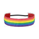 Lgbtq Inclusive rainbow diversity gay pride flag Athletic Headband | Zazzle