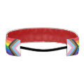 Lgbtq Inclusive rainbow diversity gay pride flag Athletic Headband | Zazzle