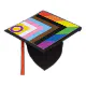 LGBTQ Intersex Inclusive Progress Pride Graduation Cap Topper | Zazzle