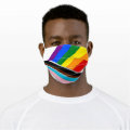 LGBTQ New Pride Flag Adult Cloth Face Mask | Zazzle