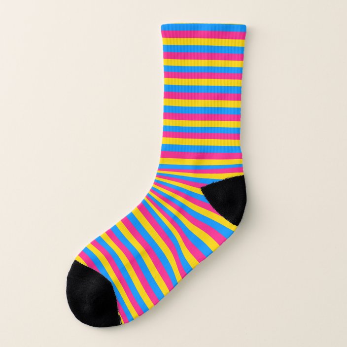 Lgbtq Pansexual Flag Pride Socks