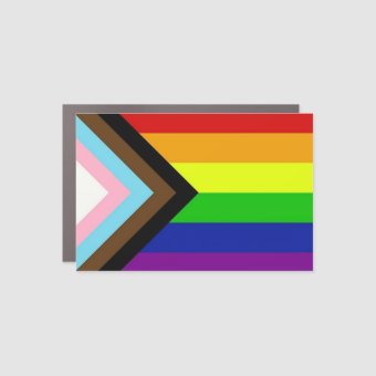 LGBTQ+ Pride Car Magnet | Zazzle