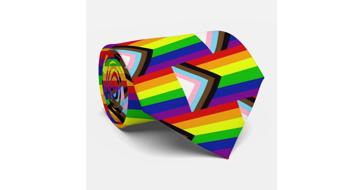 LGBTQ+ Pride Neck Tie | Zazzle