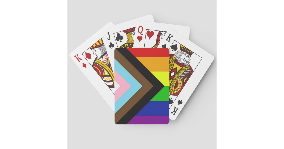 LGBTQ+ Pride Poker Cards | Zazzle