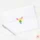 LGBTQ Pride Rainbow Cute Christmas Reindeer Classic Round Sticker | Zazzle