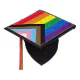 LGBTQ Progress pride gay diversity inclusive flag Graduation Cap Topper ...