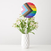 Lgbtq rainbow inclusive diversity gay pride flag balloon | Zazzle