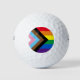 Lgbtq rainbow inclusive diversity gay pride flag golf balls | Zazzle