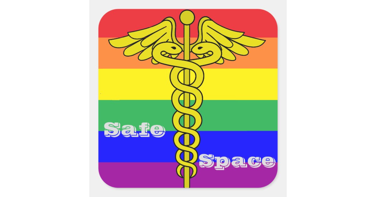 LGBTQ Safe Space Sticker | Zazzle