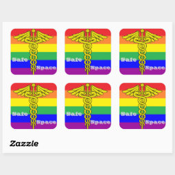 LGBTQ Safe Space Sticker | Zazzle